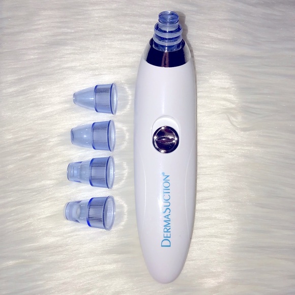 Skincare | New Dermasuction Pore Cleaning Device With 4 Tips | Poshmark
